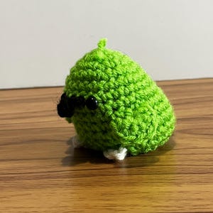 Minecraft Parrot Inspired Plush - Homemade Crochet Plushie MCYT Plush ...