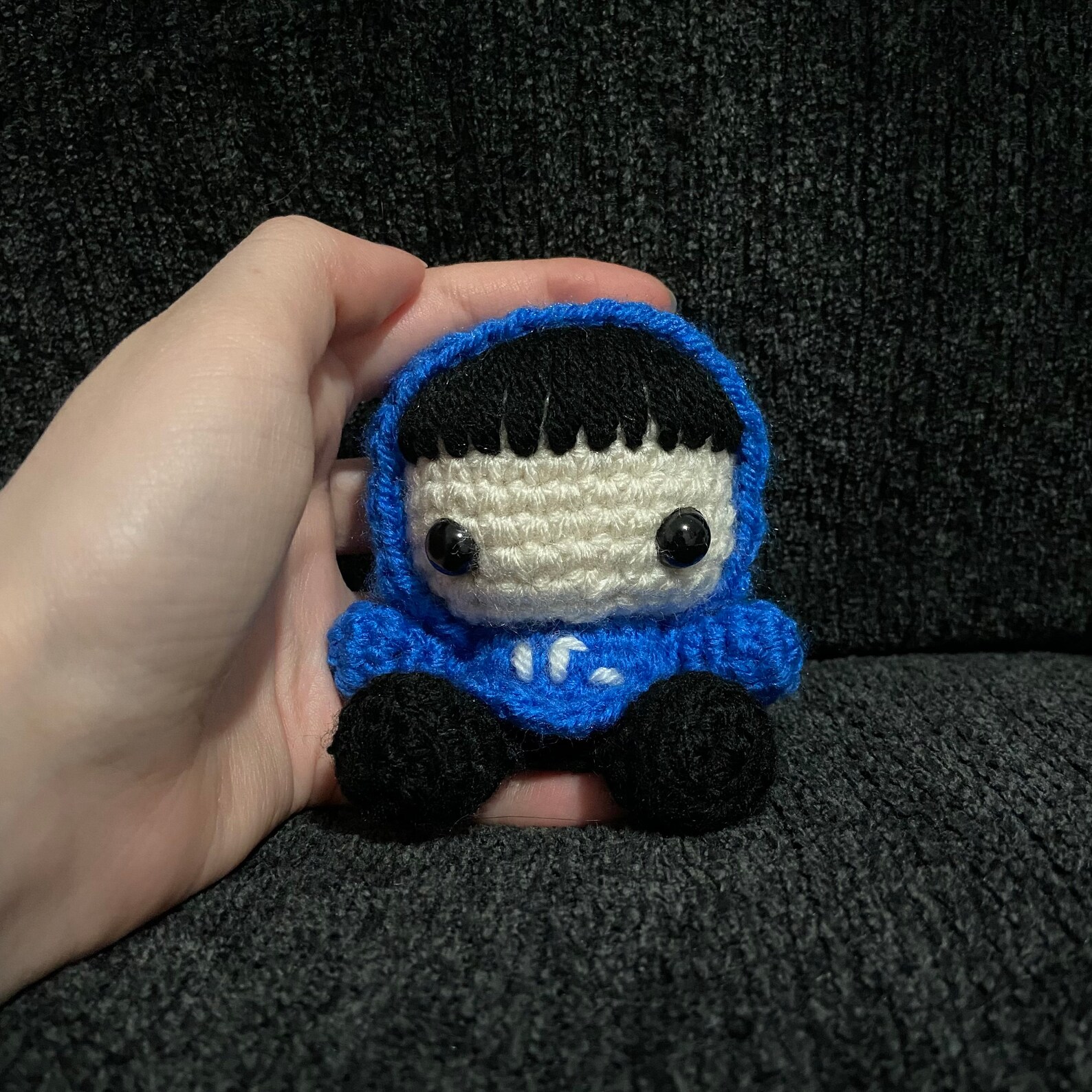 FANMERCH Quackity Inspired Plush Homemade Crochet MCYT - Etsy