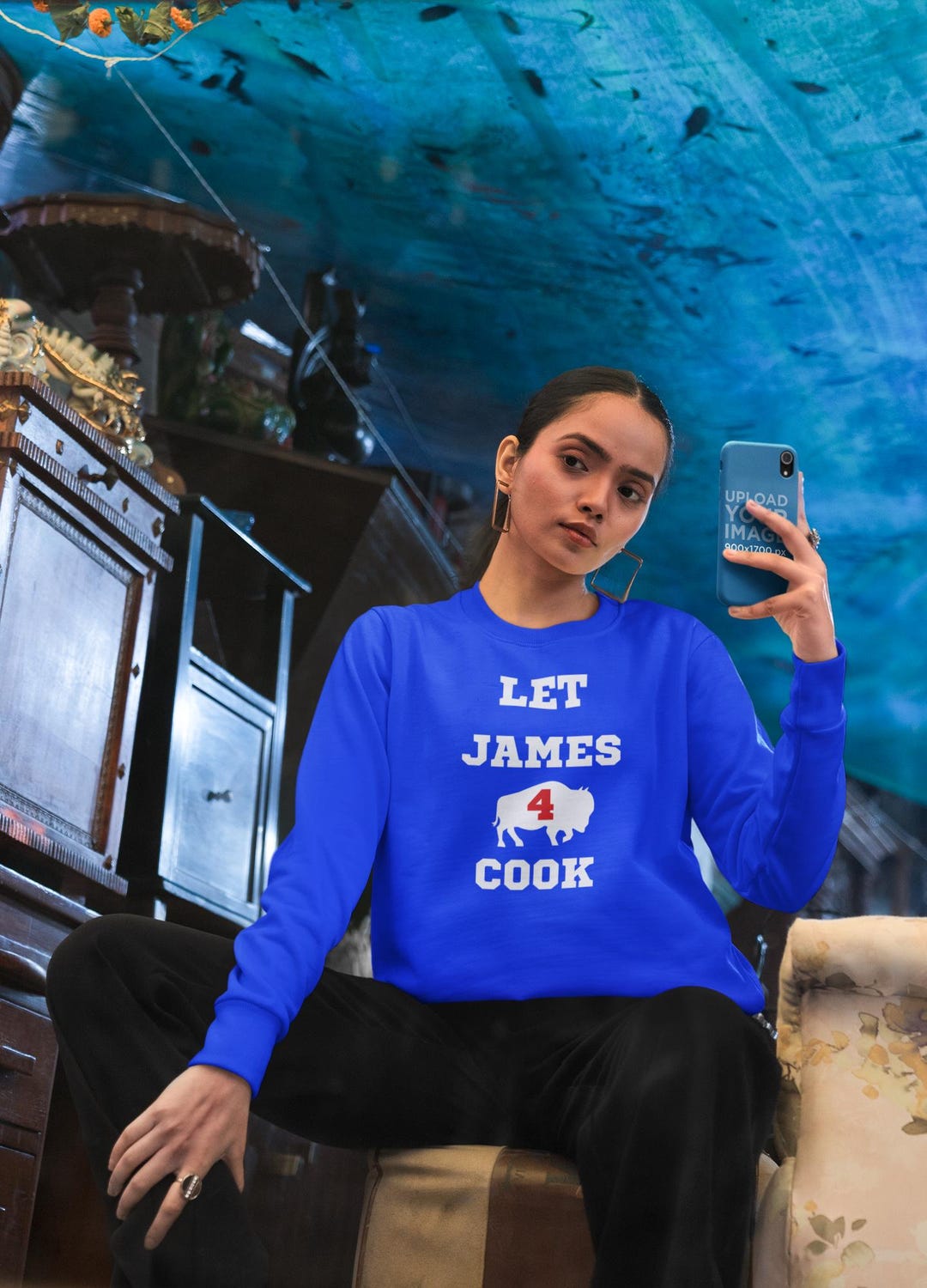 Let James Cook Bills Mafia Sweatshirt Unisex Heavy Blend™ - Etsy