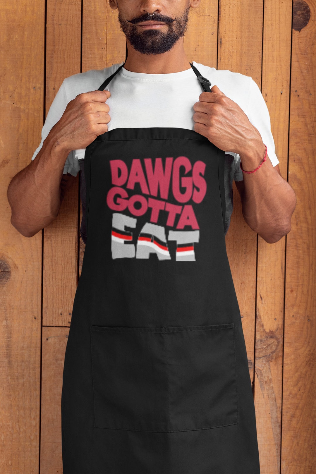 Georiga Bulldogs Dawgs Gotta Eat Adjustable Apron - Etsy