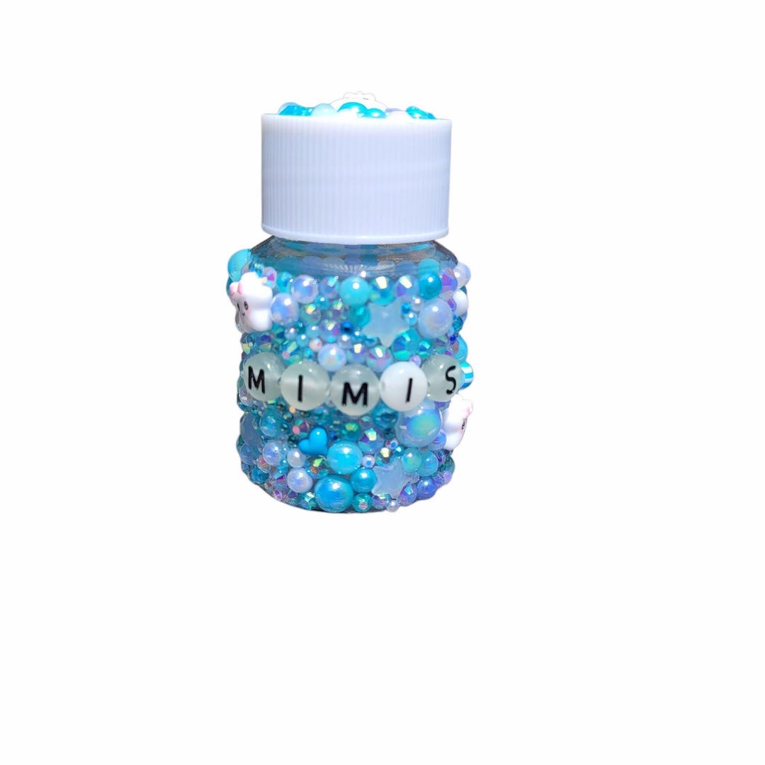 Mini Bling (30 ML) Pill Bottle/ NOT Child Proof/ Bedazzled/ Stash ...