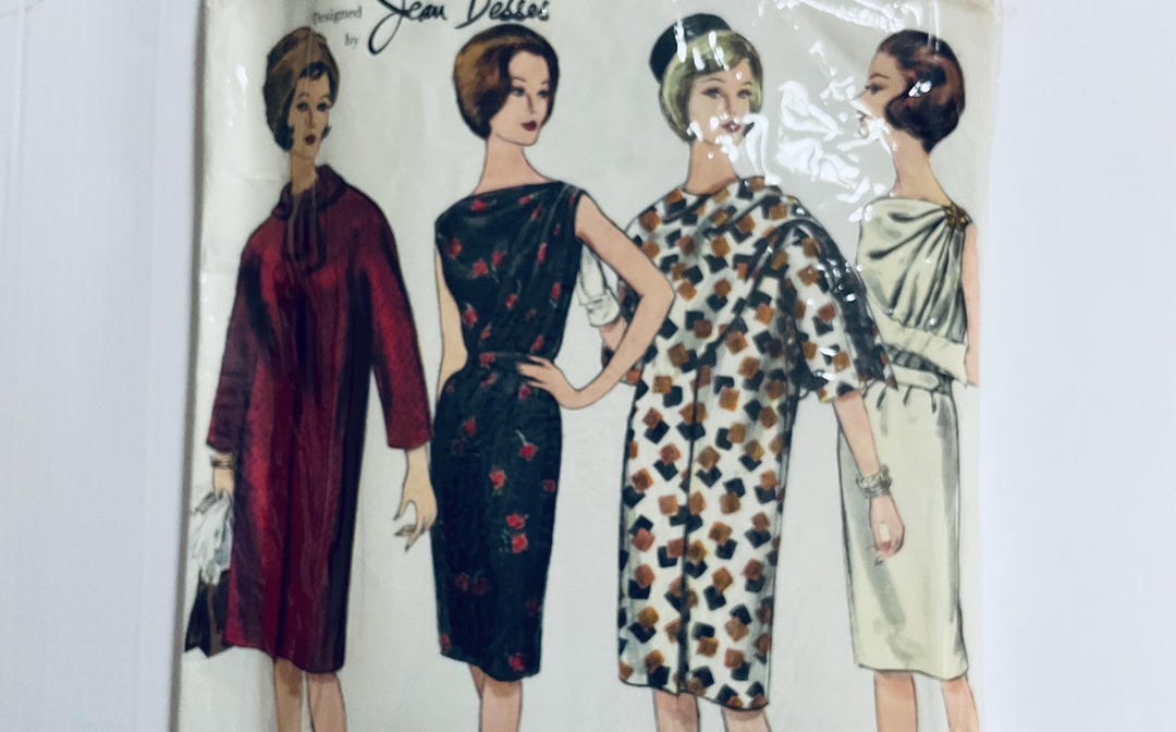 Vogue Paris Original 1071 Vintage 1961 Sewing Pattern by Jean Desses ...