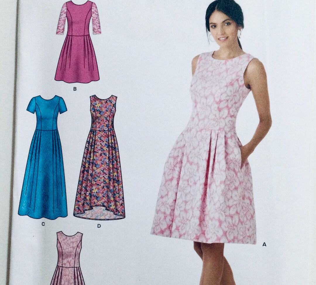 New Look 6341 Sewing Pattern Misses' Dress in Two Lengths and Seven ...