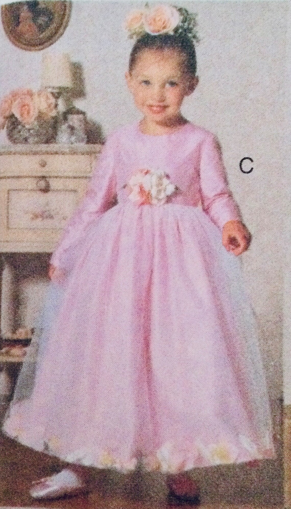 Vogue 9957 Easy Sewing Pattern Special Occasion Dress for 6 7 8 Year ...