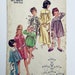 Butterick 6610 Vintage Easy 1993 Sewing Pattern Children's Flouncy ...