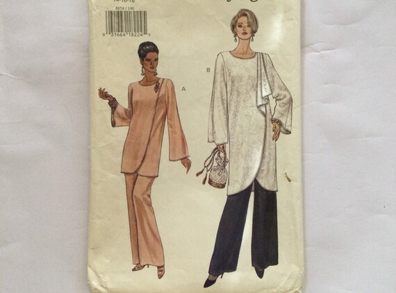 Vogue 8854 Very Easy Pattern Misses' Tunic and Pants Cut - Etsy