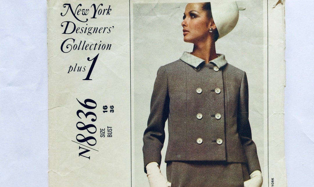 Mccall's 8836 Vintage 1967 Sewing Pattern Misses' - Etsy