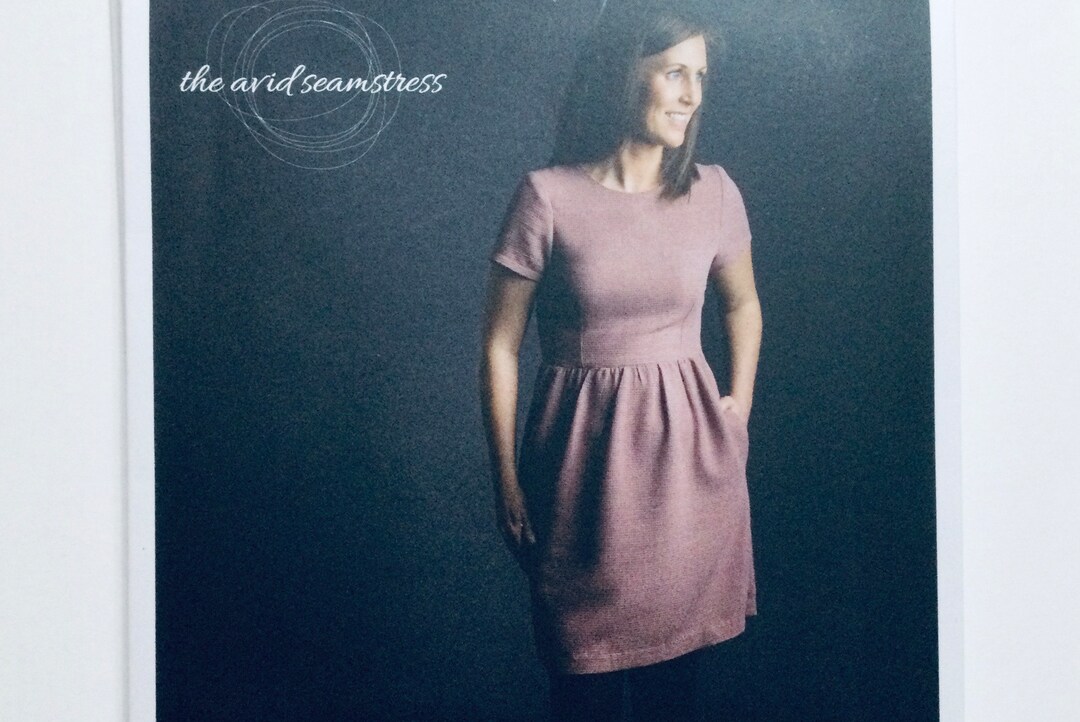 The Avid Seamstress Sewing Pattern the Day Dress to Fit From 82 to 106 ...