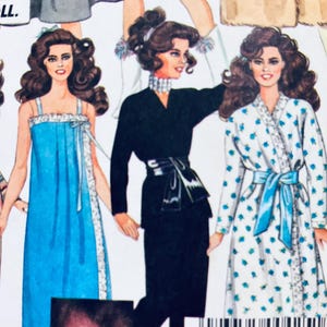 Mccall's 8727 Vintage 1983 Sewing Pattern for Dolls Clothes for Brooke ...