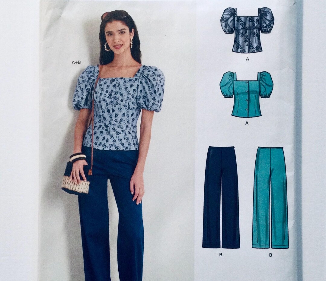 New Look 6678 Sewing Pattern Misses' Sizes 6 - 18 Top and Pants Factory ...