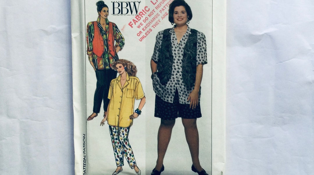 Simplicity 9673 Vintage 1990 Sewing Pattern Women's Pull-on Pants ...