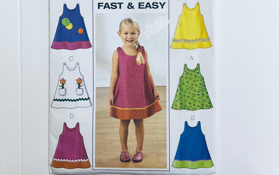 Butterick 3772 Sewing Pattern for Six Fast and Easy Dresses to Fit ...