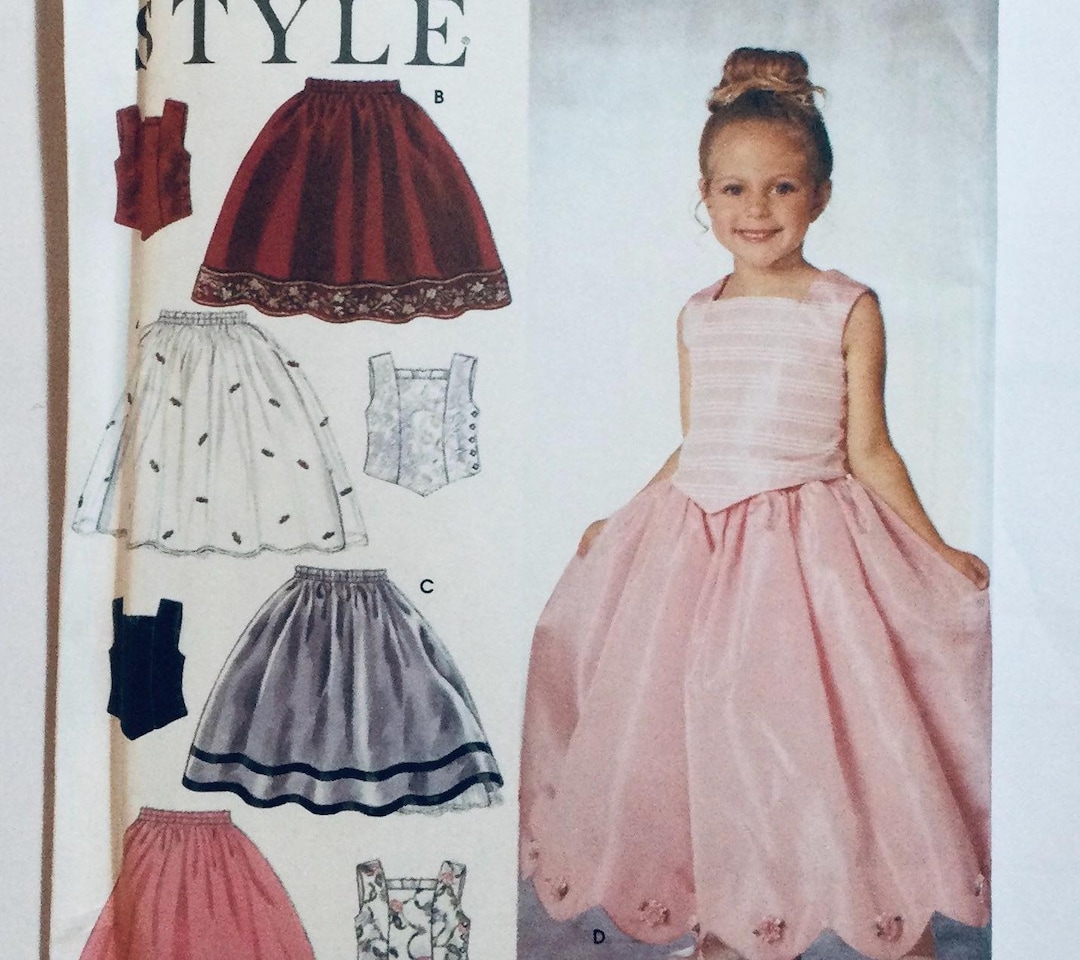Simplicity 9457 Sewing Pattern for Child's Special Occasion Top and ...
