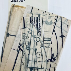 Vogue 9657 Vintage 1977 Sewing Pattern Misses' Dress, Vest and Shawl ...