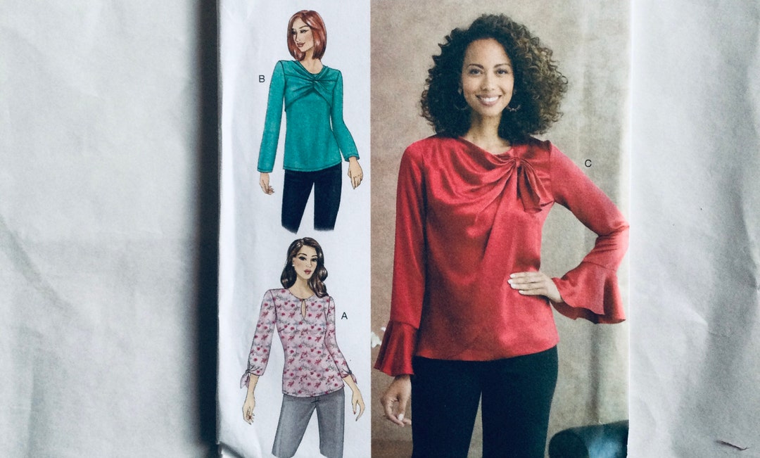 Butterick 6712 Sewing Pattern for Misses' Easy Top Sizes 14 to 22 ...