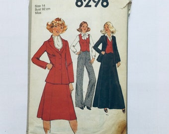 Simplicity Pattern 8298 - Etsy