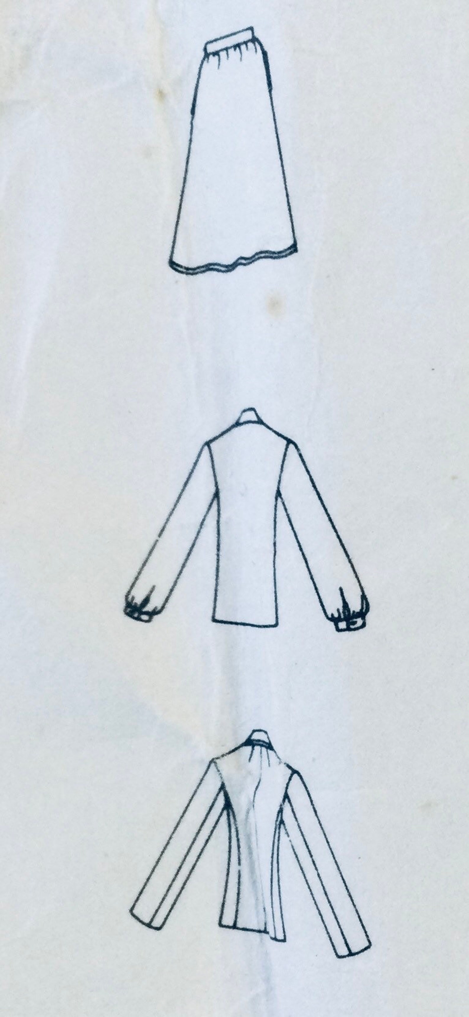 Vogue 1791 Vintage 1970s Calvin Klein Sewing Pattern Misses' Jacket ...