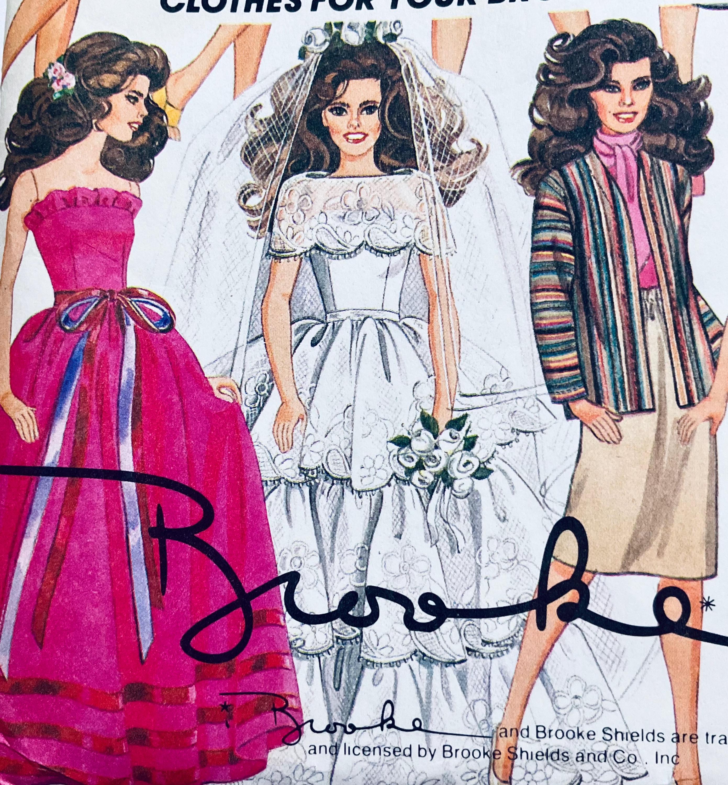 Mccall's 8727 Vintage 1983 Sewing Pattern for Dolls Clothes for Brooke ...