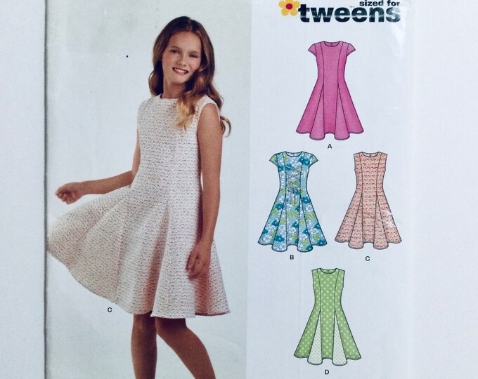 New Look 6360 Sewing Pattern for Tweens Aged 8 to 16 Princess Seamed ...