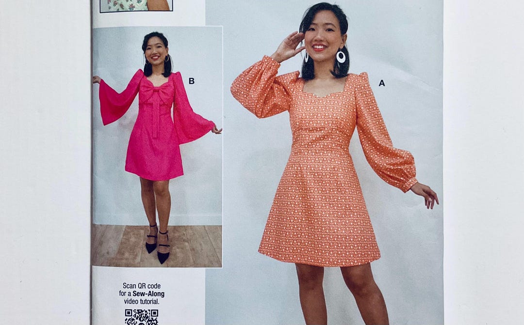 Mccall's ME2021 Know Me Sewing Pattern by Mimi G Misses' Dress With ...