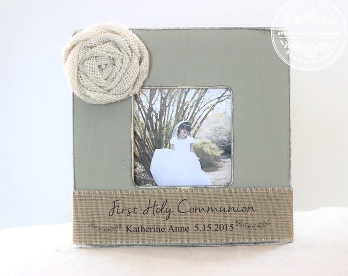 First Holy Communion Gift Personalized Picture Frame. Gift for First ...