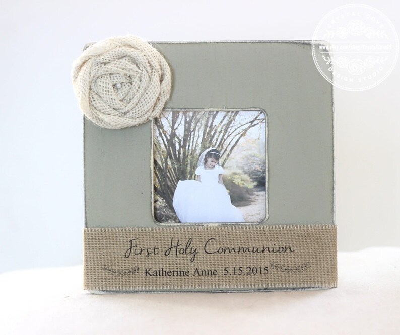 First Holy Communion Gift Personalized Picture Frame. Gift for | Etsy