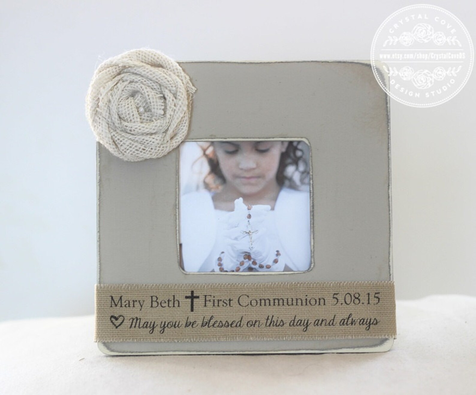 First Holy Communion Gift Personalized Picture Frame Gift for - Etsy