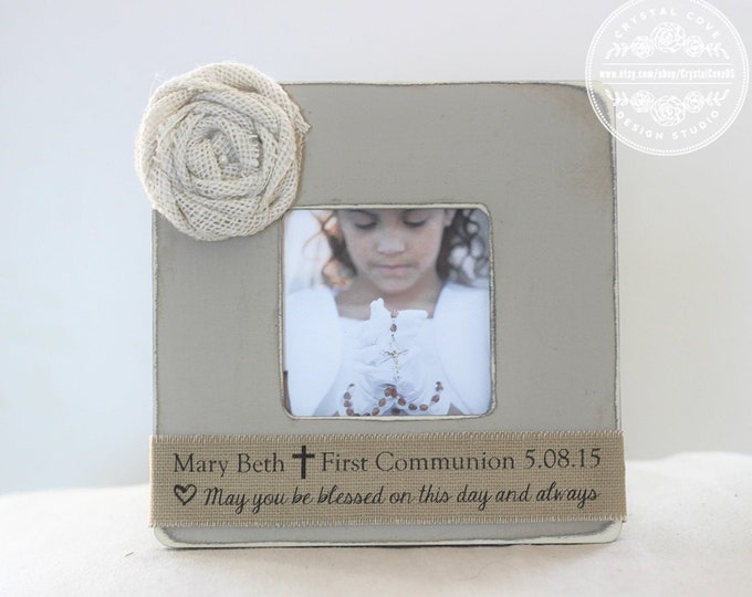 First Holy Communion Gift Personalized Picture Frame Gift for First ...