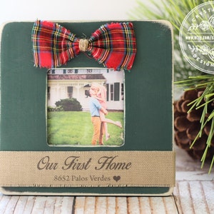 Our First Home GIFT Personalized Picture Frame Custom - Etsy