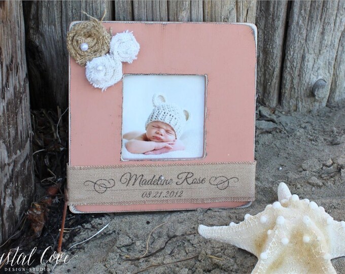 Baby Frame GIFT Personalized Picture Frame for New Baby New Mom Baby ...
