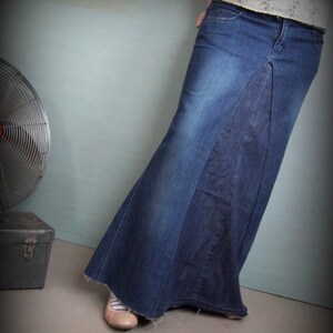 CUSTOM BASIC Denim Skirt - Etsy