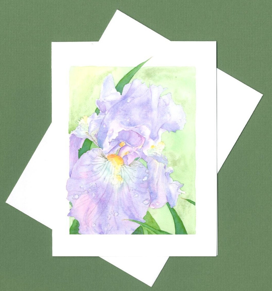 Purple Fuzzy - 8 Boxed Cards - Etsy