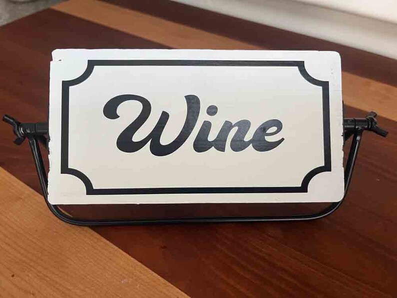 Coffee / Wine Flip Sign - Etsy