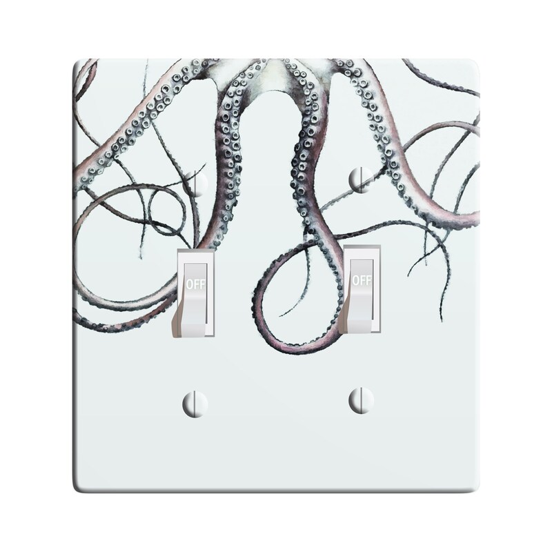 Octopus Light Switch - Etsy