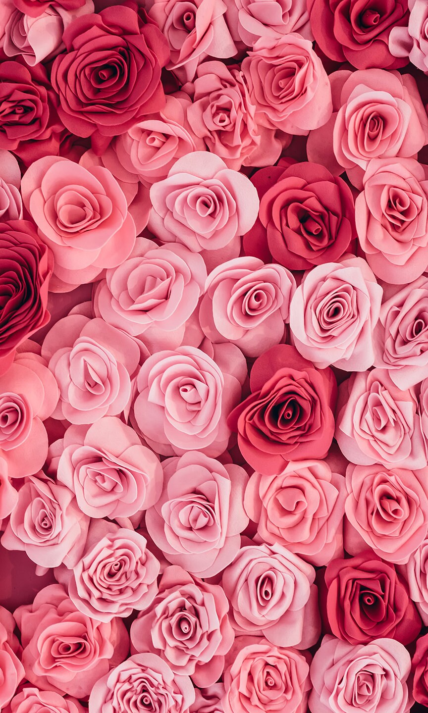 Embossi Printboard Valentine Roses Design Red or Pink Choose - Etsy