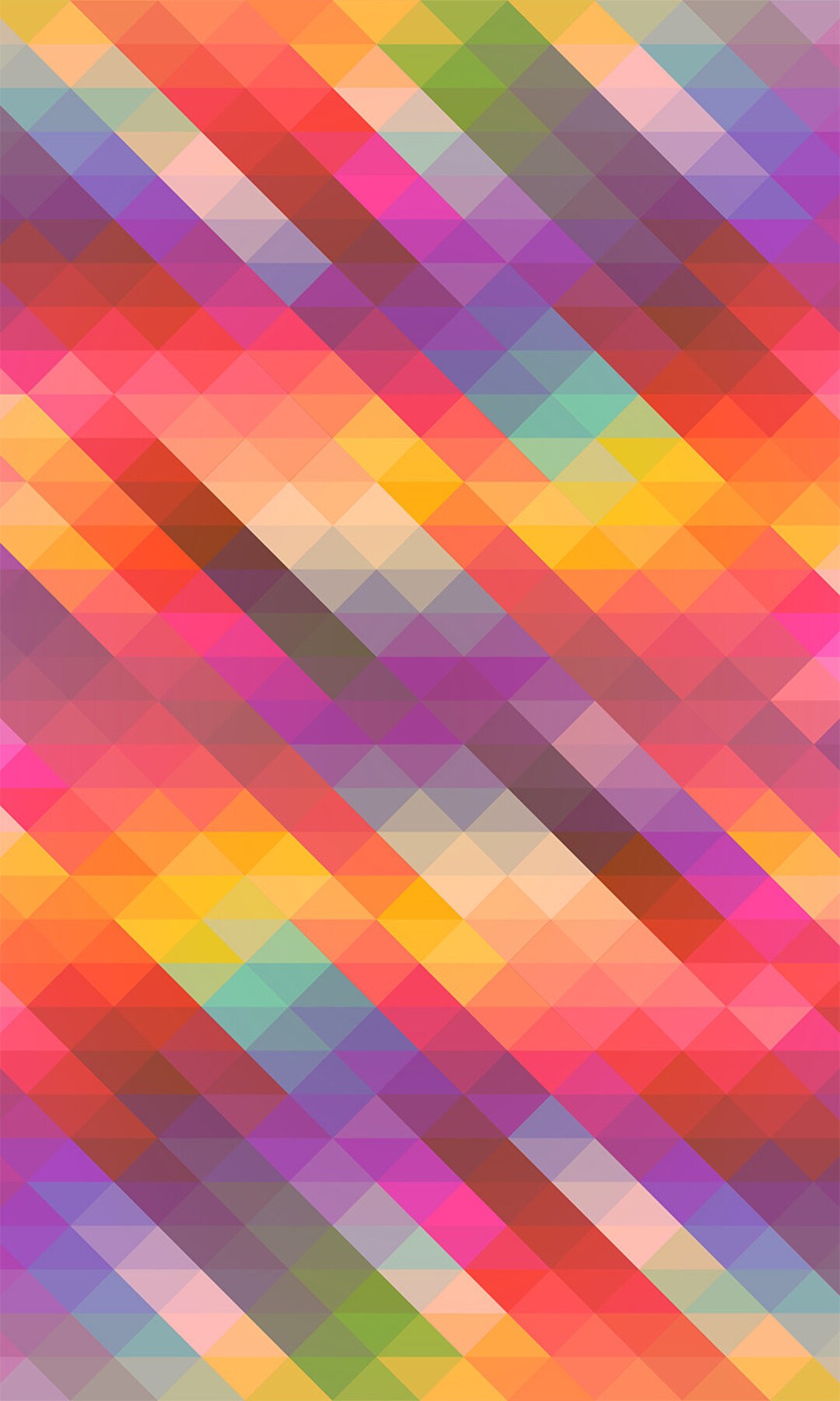 Embossi Printboard - Abstract Colorful Small Triangle Pattern #0018 ...