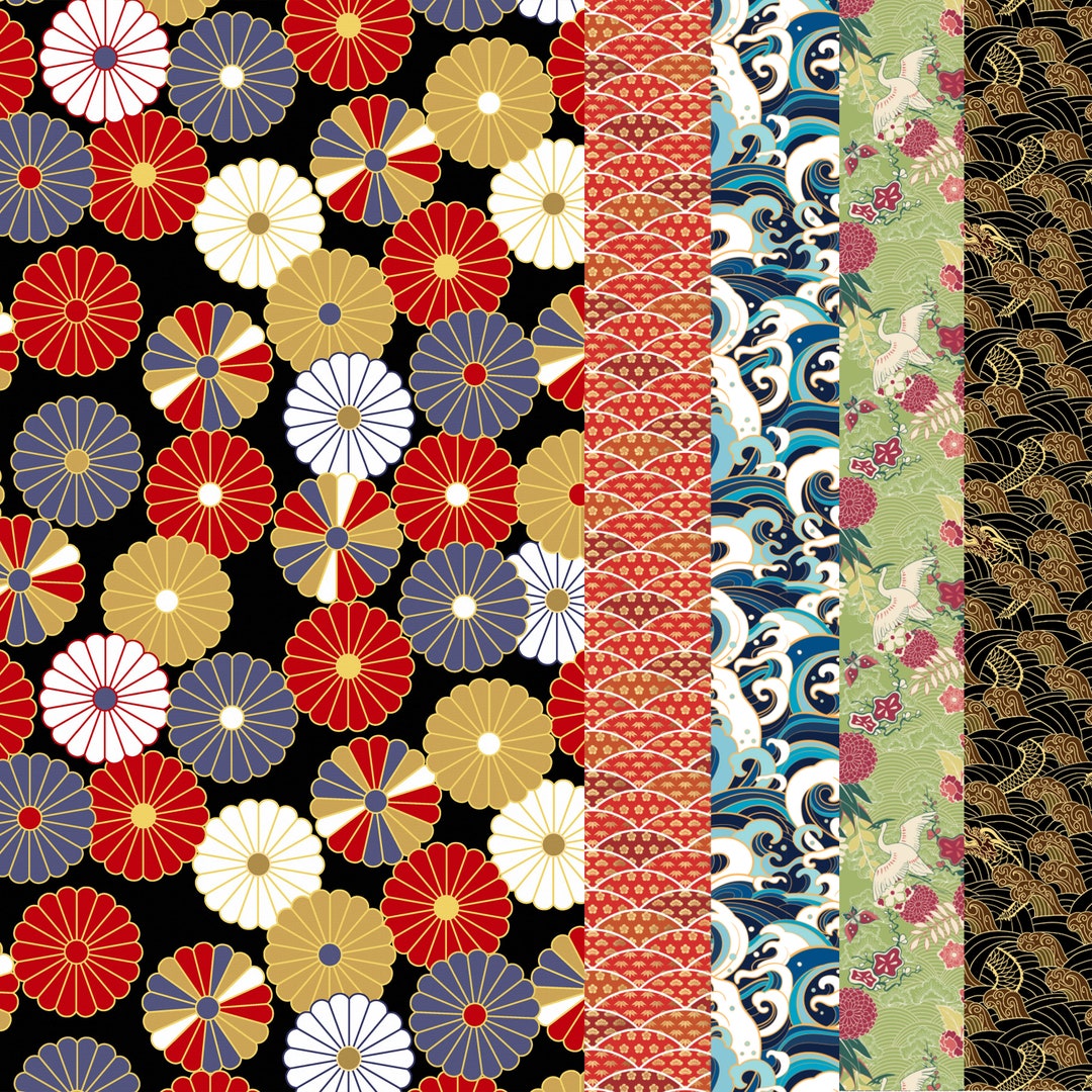 Embossi Printboard - Japanese Patterns 1149-1153 - 12"x20" 1/8" MDF for ...