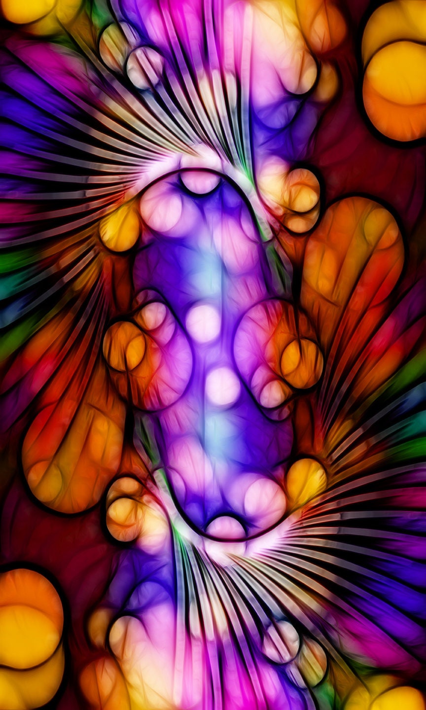 Embossi Printboard Abstract Colorful Pattern #0021-12x20 18 MDF for ...