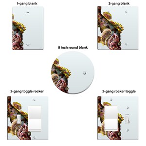 Embossi Printed Maxi Hawaiian Nohu Fish Switch Plate Light Switch ...