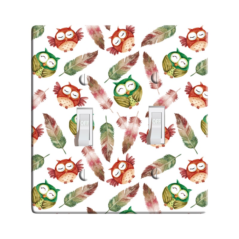 Owl Switch Plate - Etsy