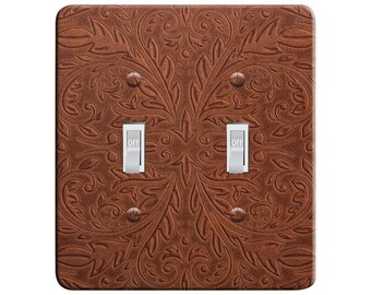 Three Cowboys Western Light Switch Triple Plate Cover - Etsy