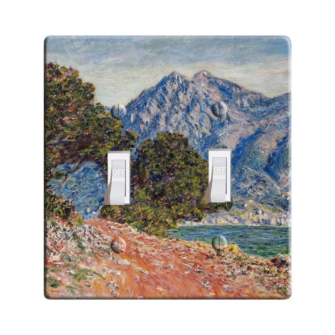 Embossi Printed Maxi Metal Monet: Au Cap Martin on Cote - Etsy