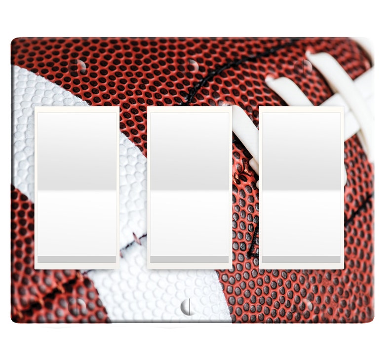 Embossi Printed Maxi Metal American Football Switch Plate - Etsy