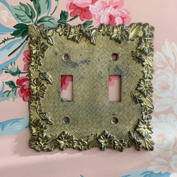 Antique Gold Switch Plate Cover - Etsy