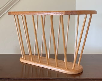Spindle Magazine Rack - Etsy
