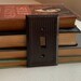 Vintage Brown Switch Plate Covers / Bakelite Art Deco Single - Etsy