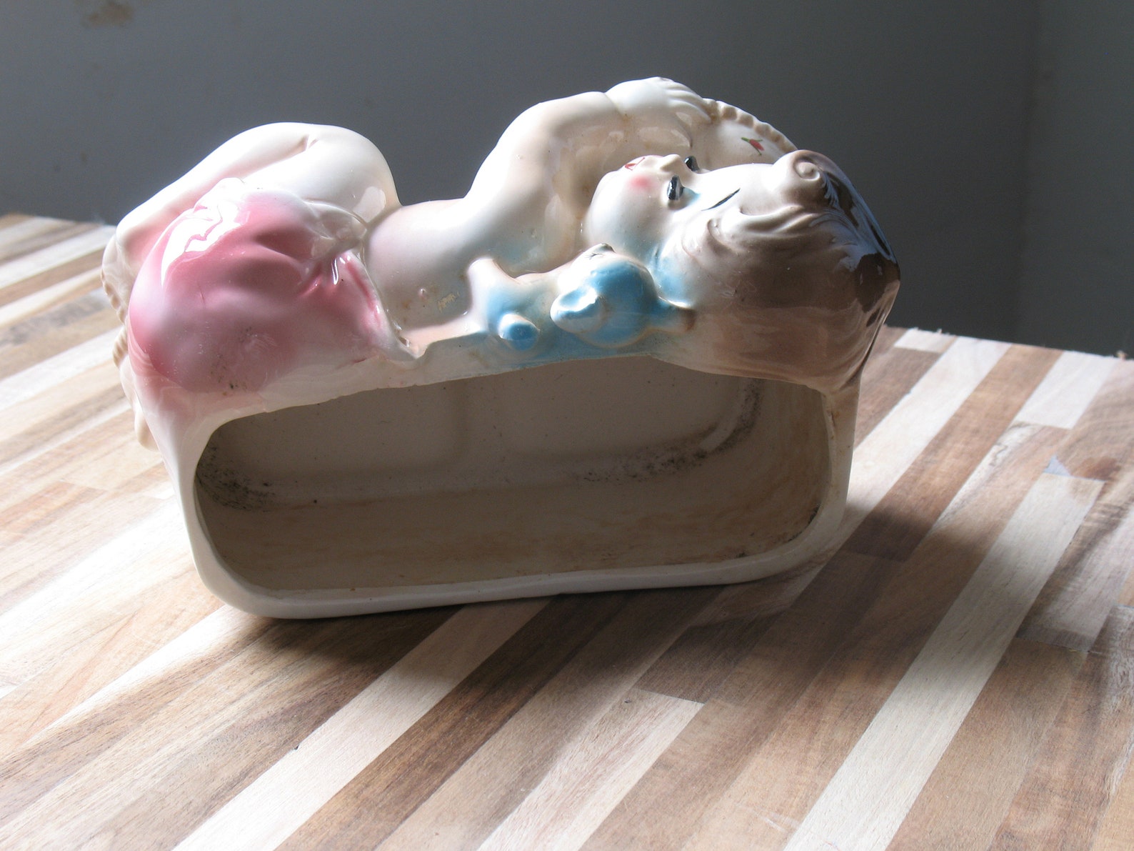 Vintage Rubens Originals Sleeping Baby Planter / Japan 679 / | Etsy
