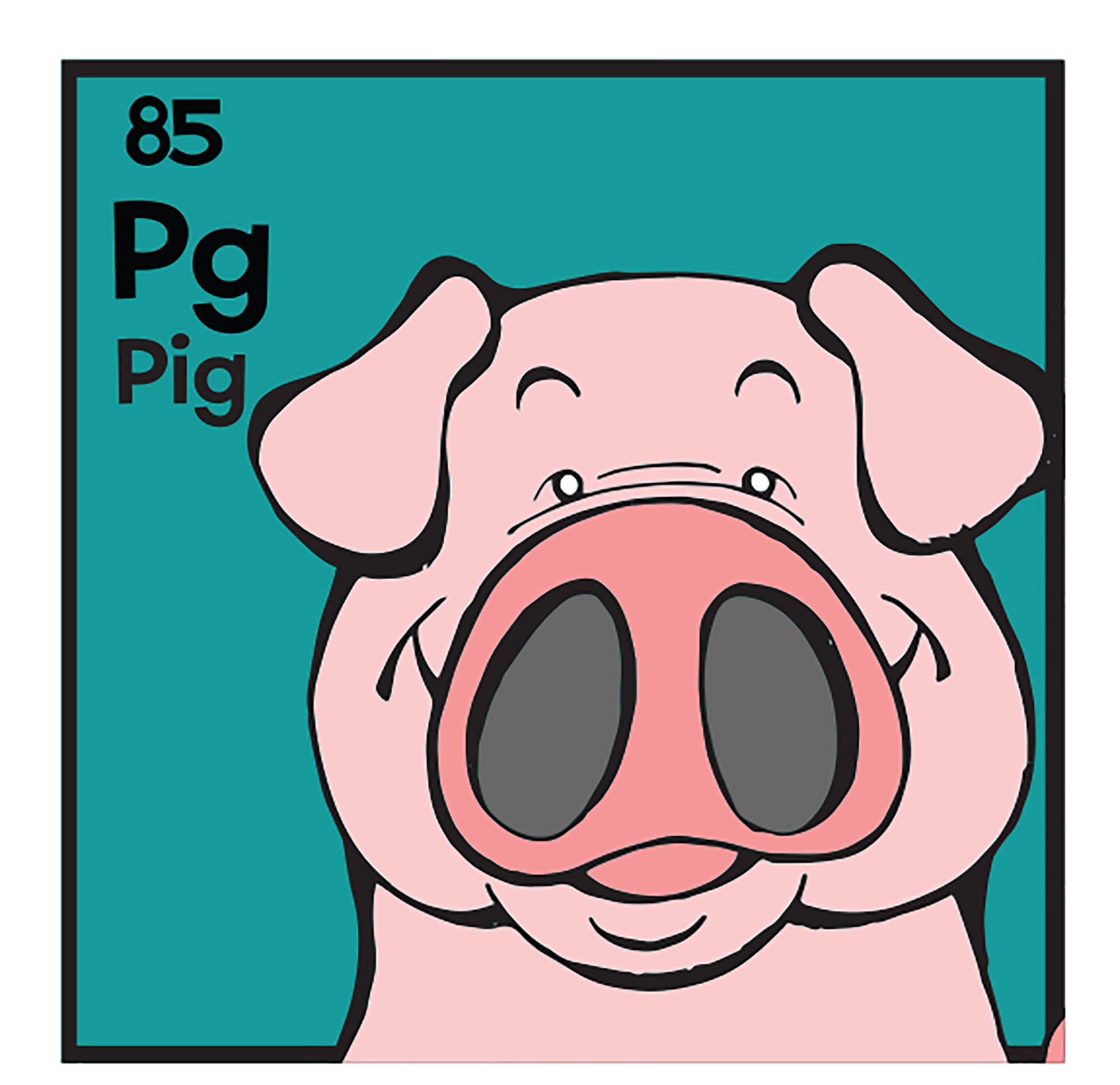 Periodic Table of Animals Poster - Etsy