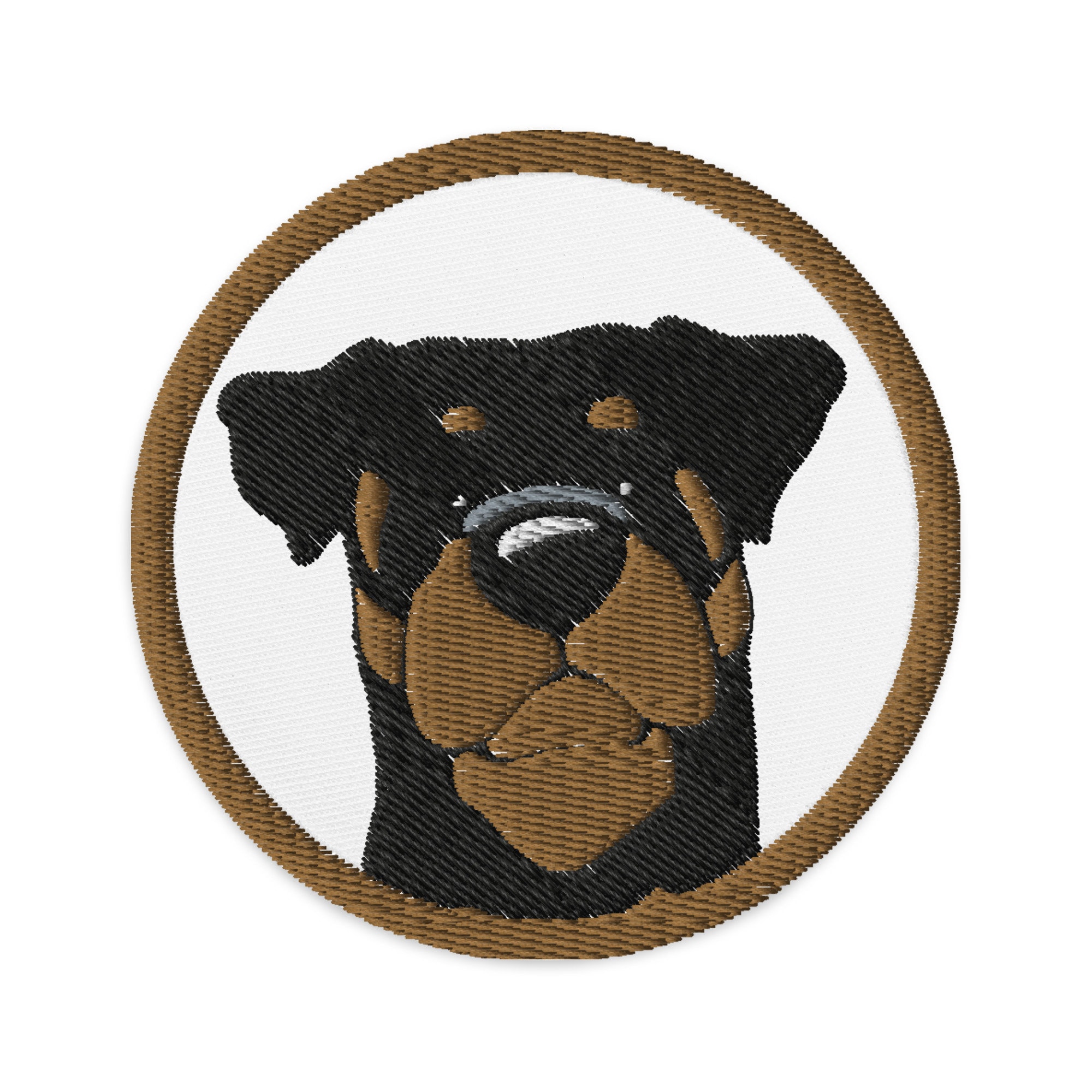 Rottweiler Embroidered Patches - Etsy