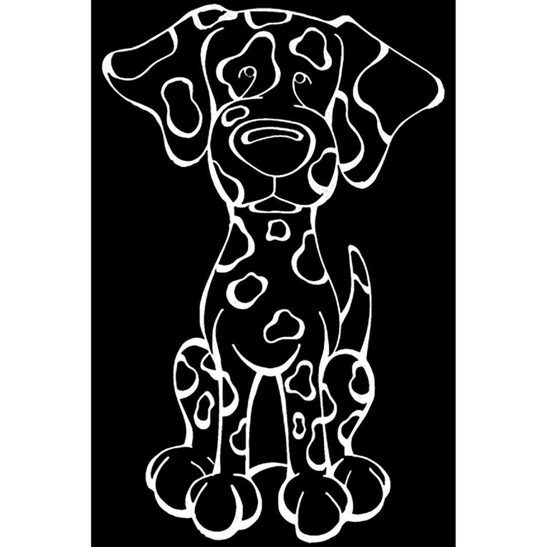 Dalmatian Decal Dog - Etsy